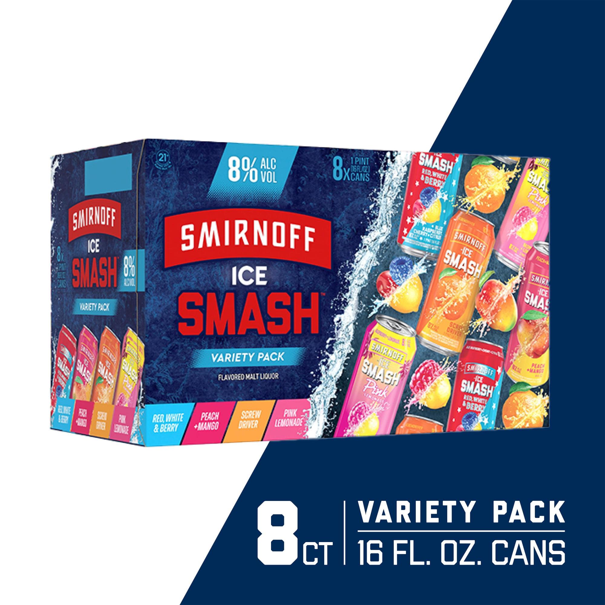 Smirnoff Ice Smash 8pk - Beach Liquors