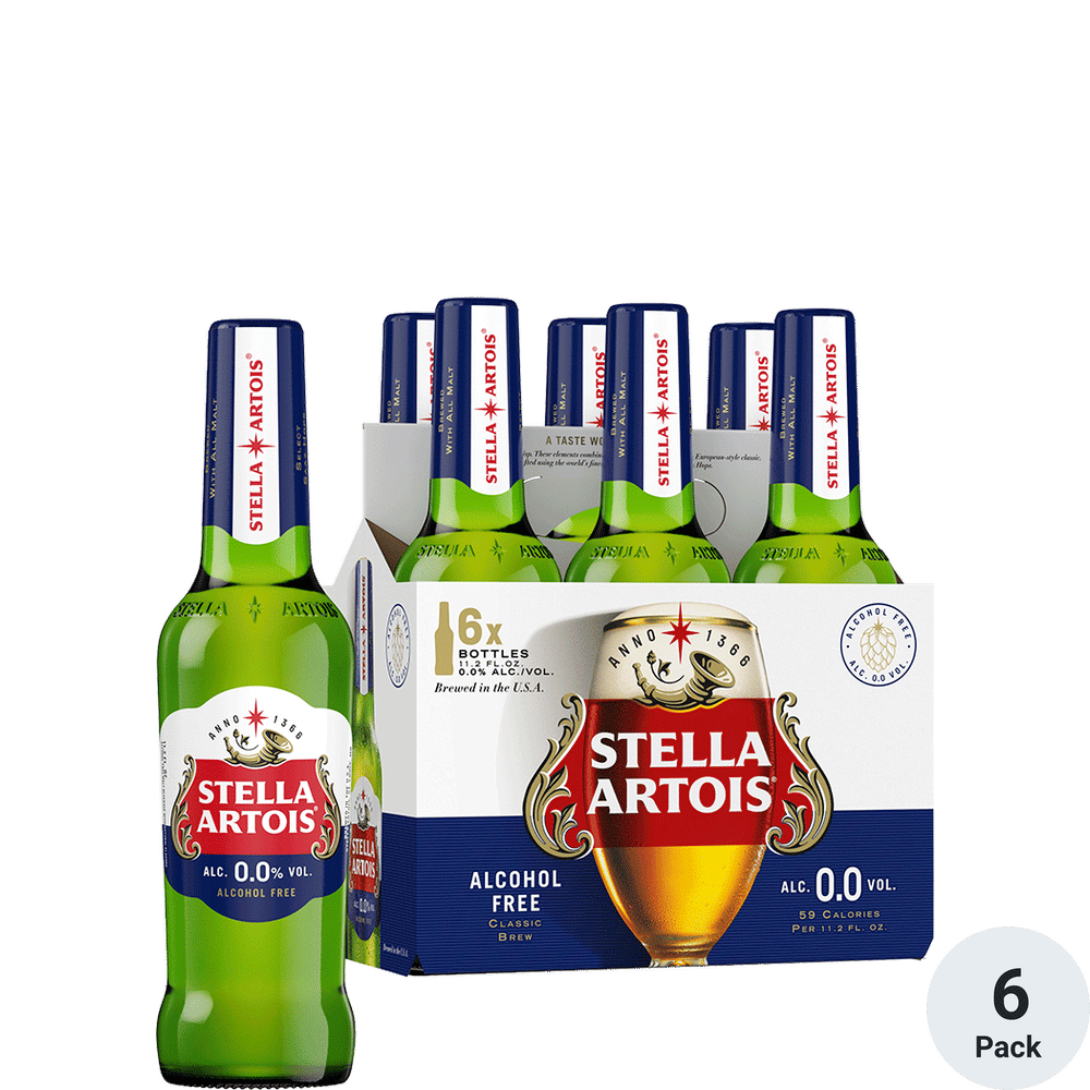 Stella Artois Liberte 6pk Btls - Beach Liquors